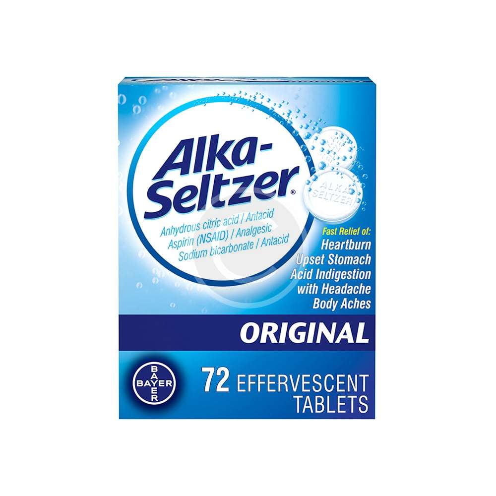 Alka-Seltzer Original Effervescent Tablets – Dr. Chelbi